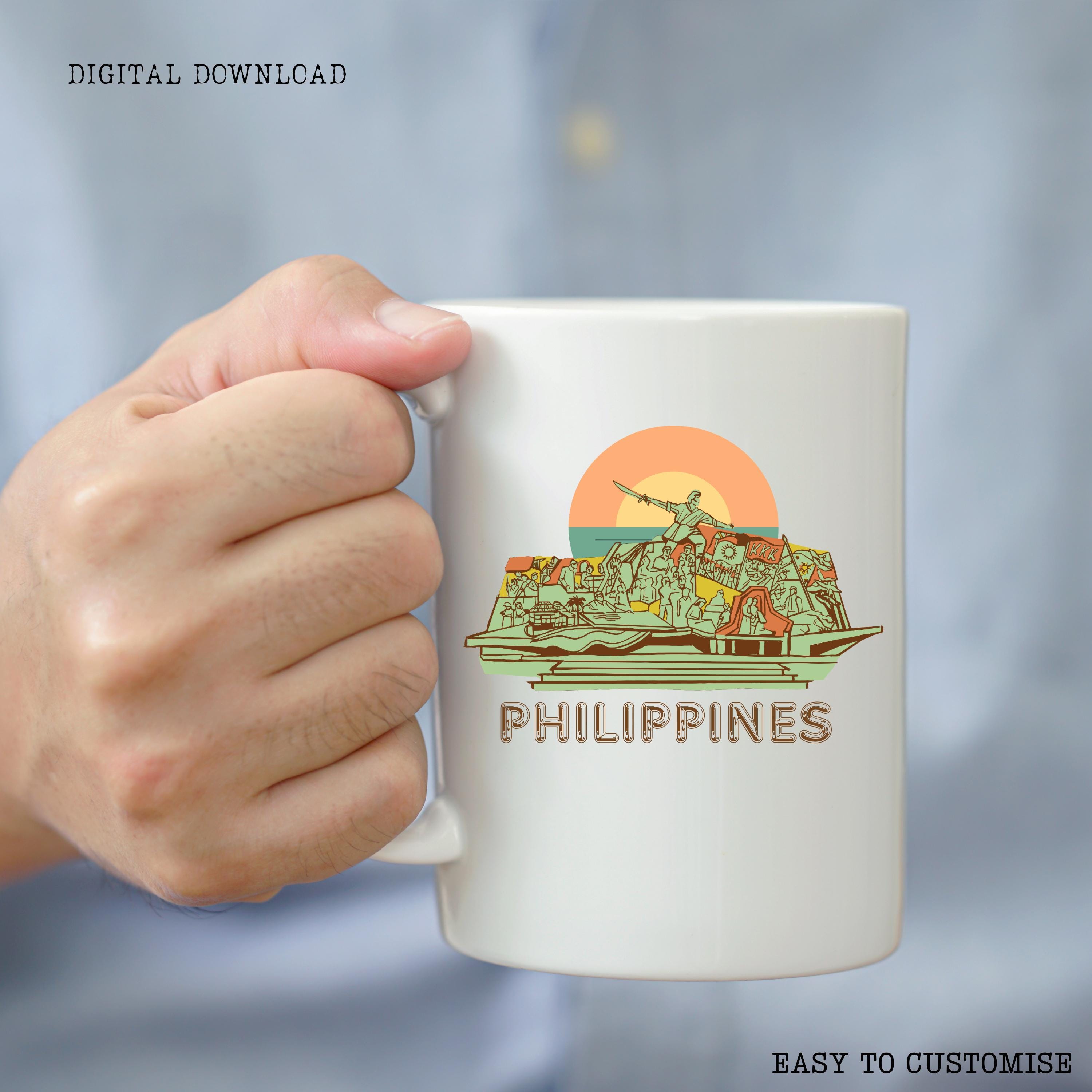 Philippine Landmarks Clipart: Filipino Designs Bundle (PNG, SVG) - Etsy