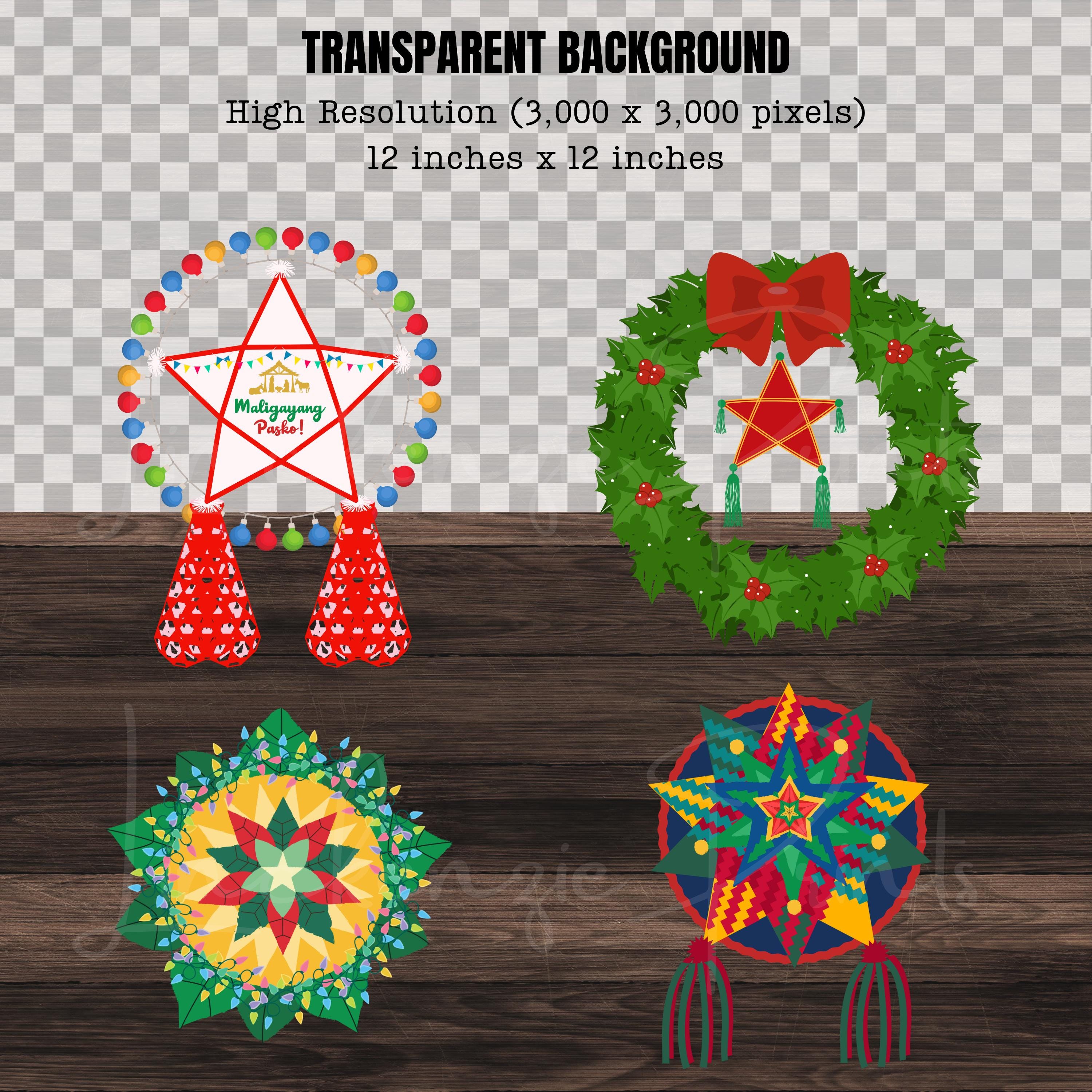 Philippine Christmas Parol PNG SVG Clip Arts, Funny Filipino Christmas ...