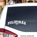 Pilipinas Varsity Font SVG Bundle: Filipino Sun & Stars (digital ...