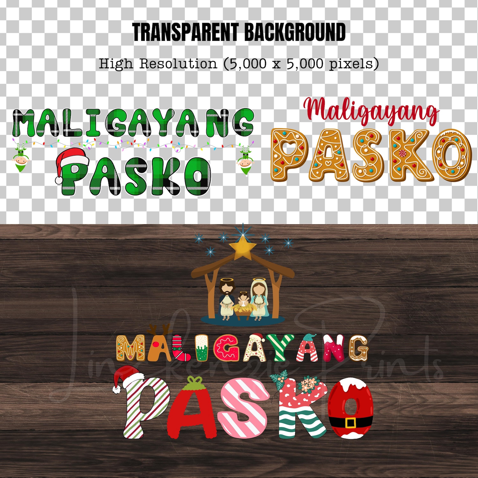 Filipino Christmas Ornaments, Maligayang Pasko Png, Appreciation ...