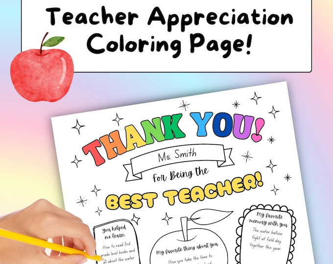 Teacher Appreciation Week Coloring Page Teacher Appreciation Week ...