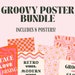 Groovy Classroom Poster Bundle, Retro Themed Classroom Decor, Nostalgic ...