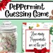 Christmas Party Game, How Many Kisses Guessing Game, Christmas, Holiday ...