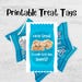 Testing Day Snack Tag, Classroom Treat Tag, Crispy Rice Treats, Good ...