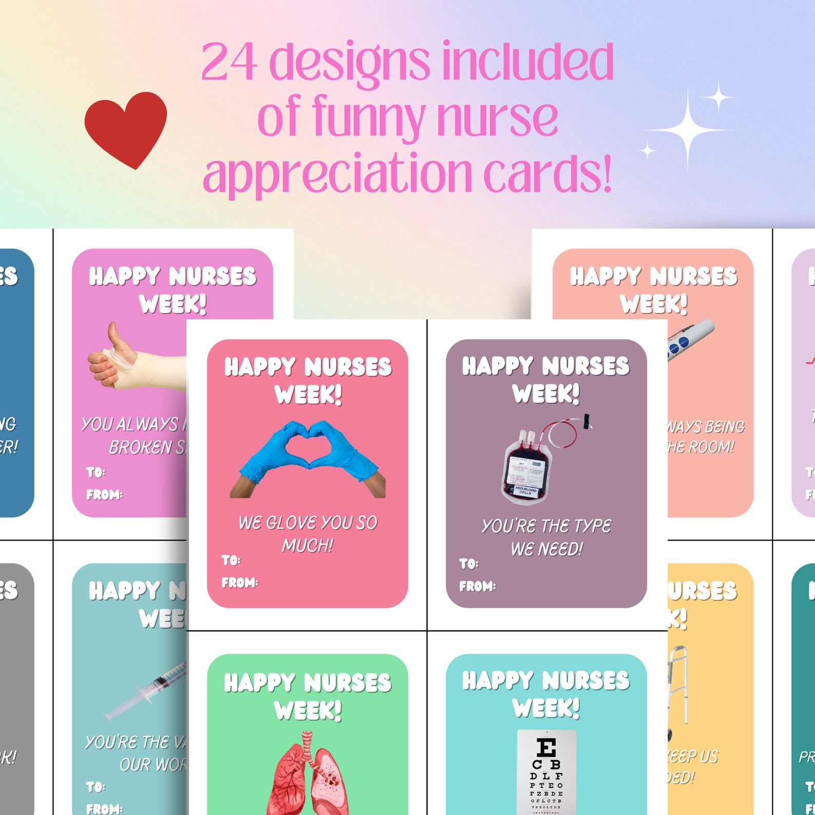 Funny Nurse Appreciation Cards, Nurse Appreciation Week, Nurse Humor ...