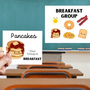 Group Matching Cards, Group Pairing and Matching Cards, for Classroom ...