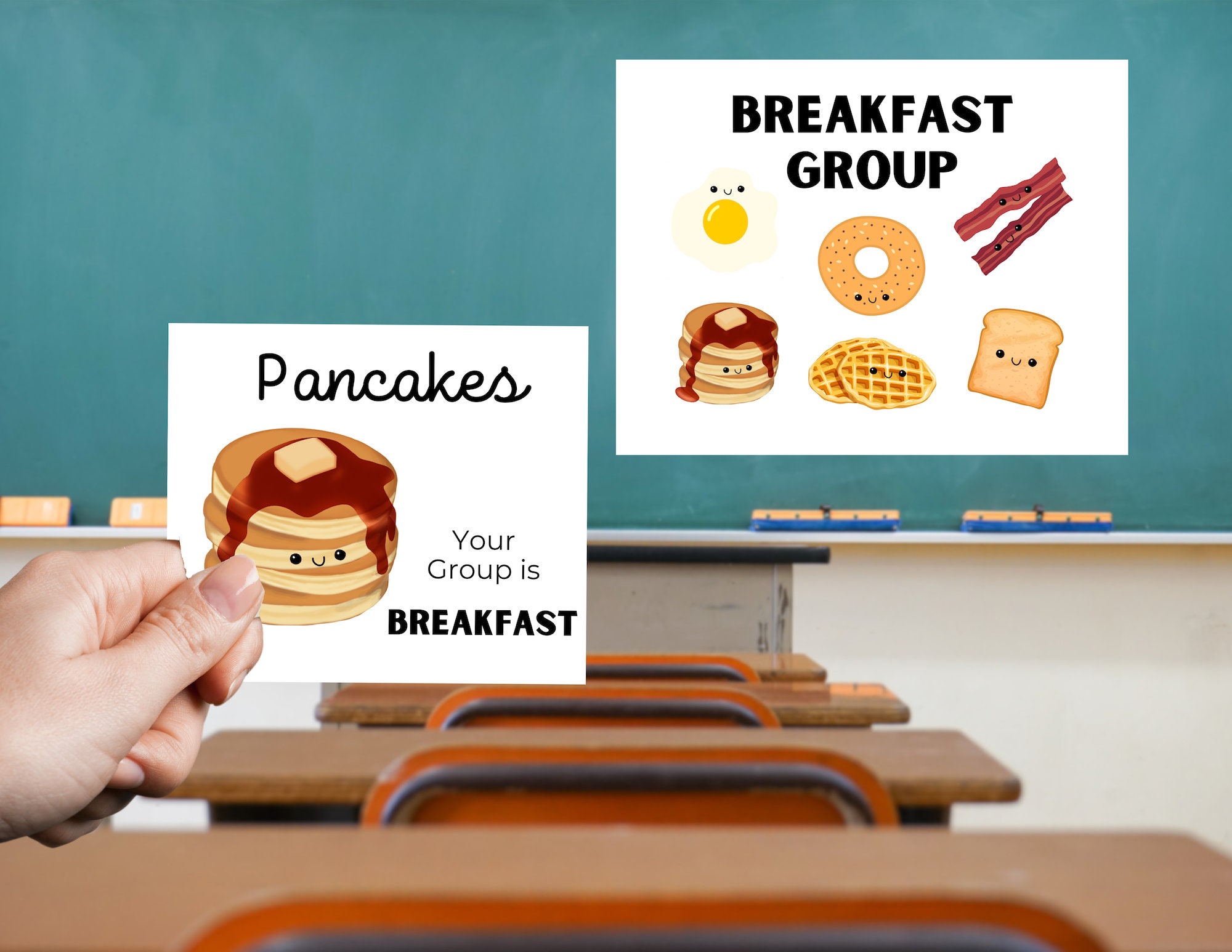 Group Matching Cards, Group Pairing and Matching Cards, for Classroom ...