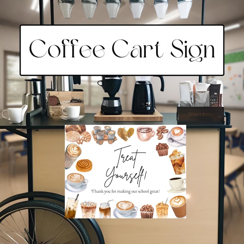 Coffee Cart - Etsy