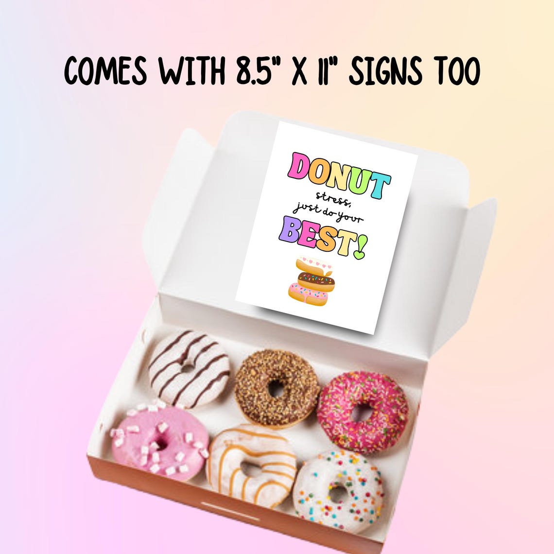 State Testing Snack Tags, Printable Snack Labels, Goody Bag Toppers for ...