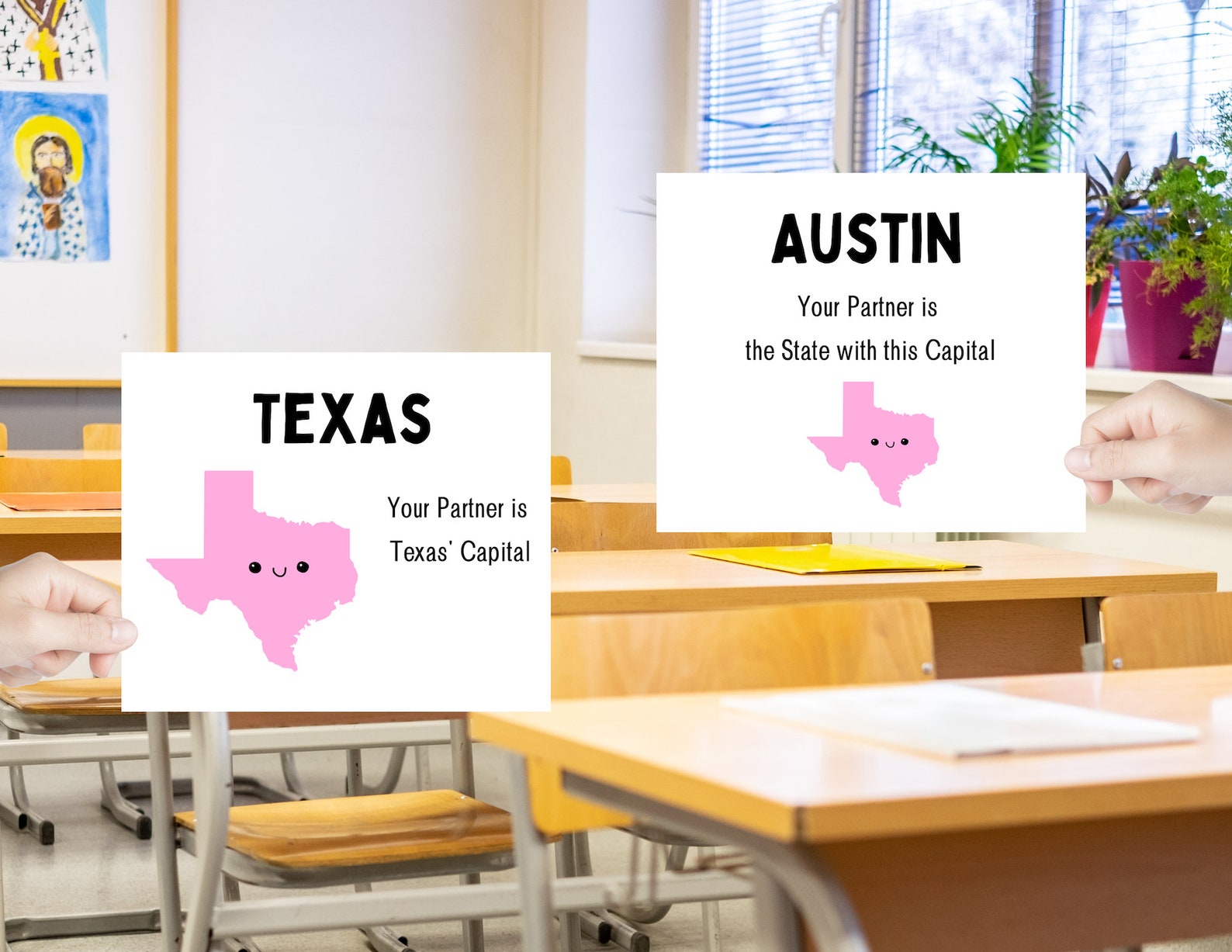 United States Capital Pairing Cards, Partner Pairing Cards, Fifty ...