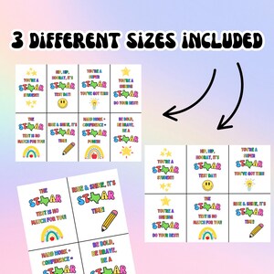 STAAR Testing Encouragement Notes, STAAR Testing Printable Snack Tags ...