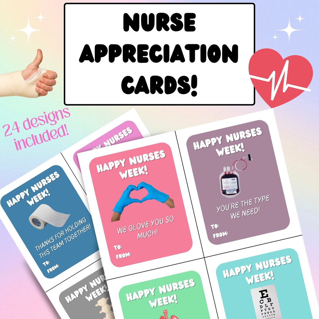 Funny Nurse Appreciation Cards, Nurse Appreciation Week, Nurse Humor ...