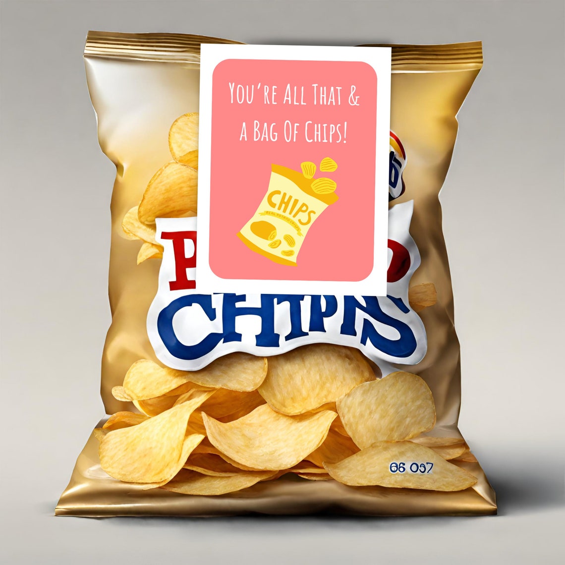 Bag of Chips Treat Tag, Teacher Appreciation Week, Staff Appreciation ...
