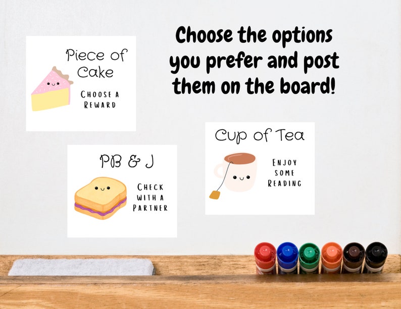 Fast Finisher Cards, Classroom Management Tool, Back to School Supplies ...