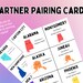United States Capital Pairing Cards, Partner Pairing Cards, Fifty ...