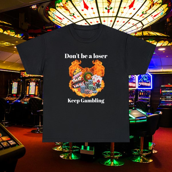 Funny Gambling Shirt - Etsy