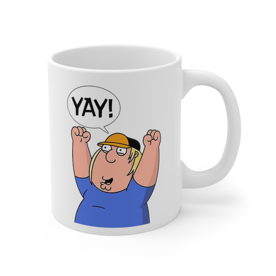 Funny Family Guy Character Handmade Coffee Mug, Chris Griffin, Funny ...