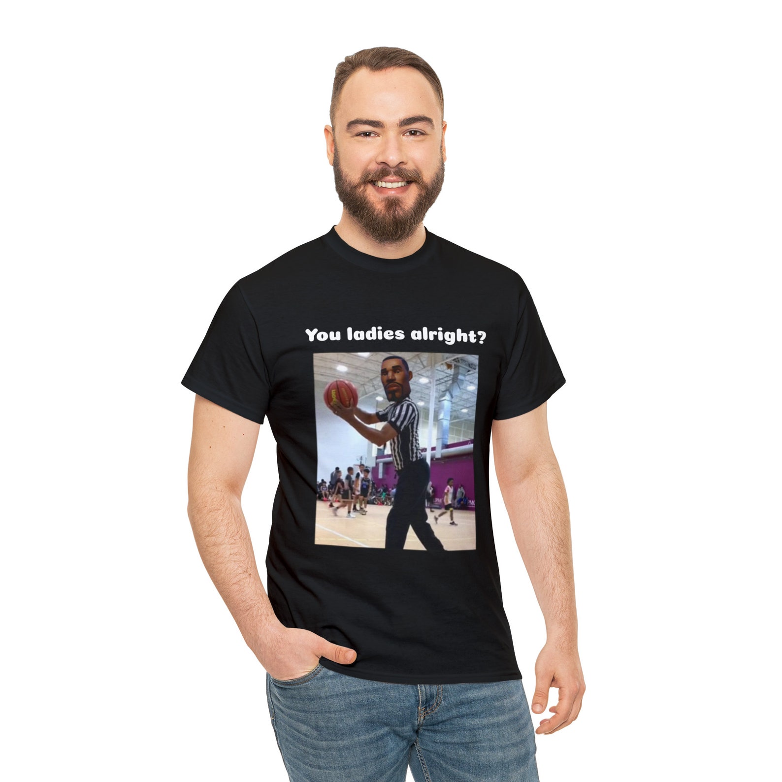 Hilarious Omar the Referee Basketball Meme Shirt 'you Alright Ladies ...