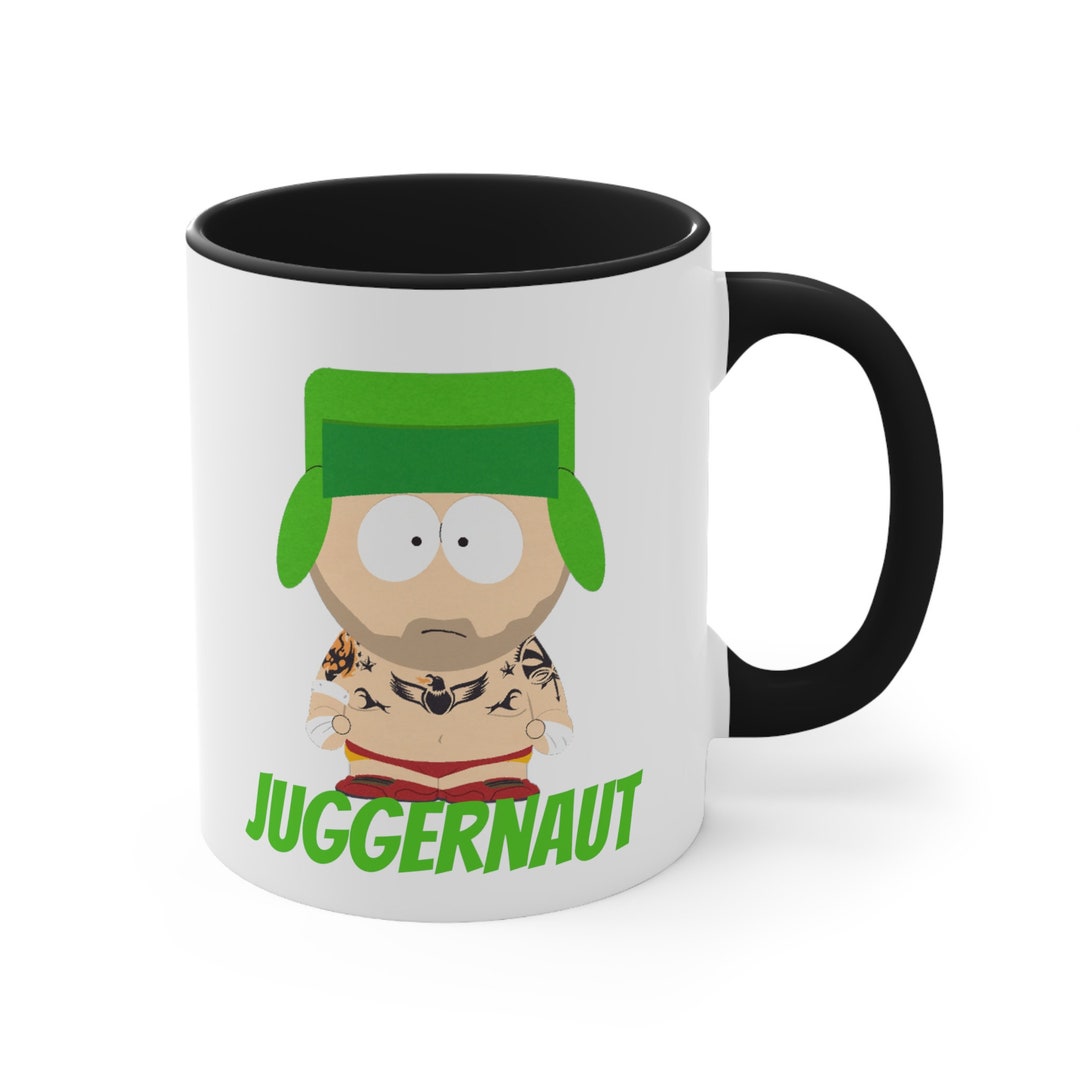 South Park Character, Handmade Coffee Mug Kyle Broflovski, juggernaut ...
