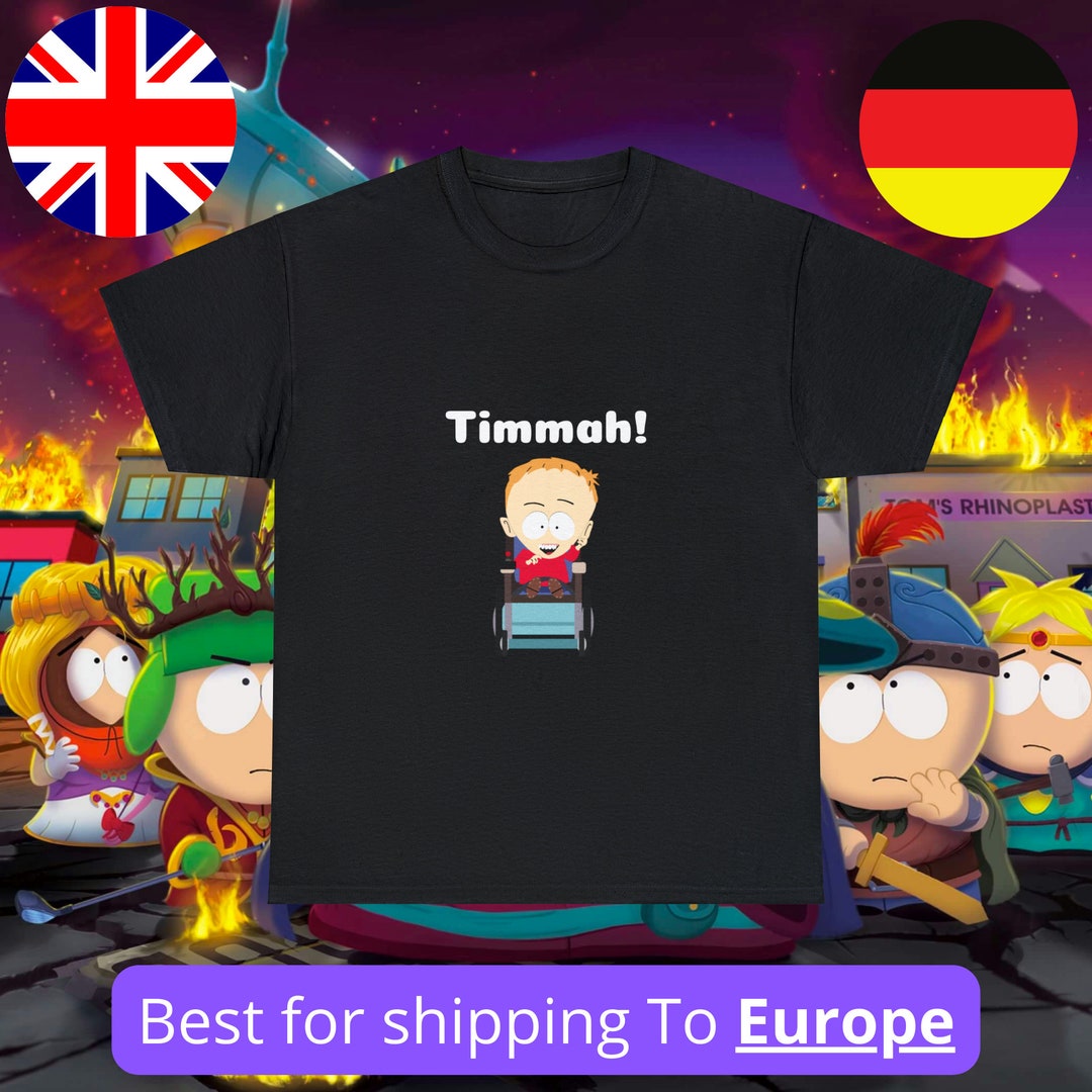 Timmy South Park T Shirt Timmah T For South Park Fans T For Him Europe Etsy
