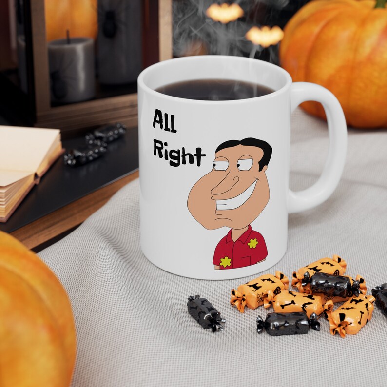 Family Guy Handmade Coffee Mug, Glenn Quagmire, Funny Quote Cup ...