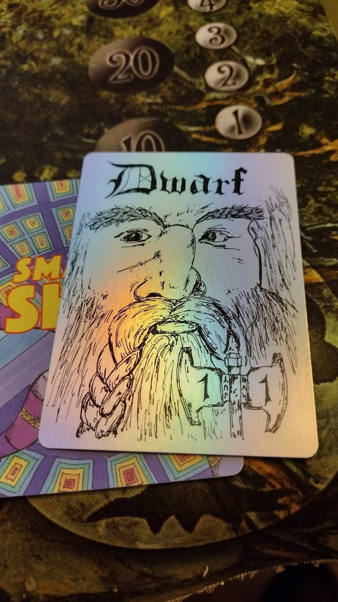 Foil MTG Dwarf Token Comic Art - Etsy
