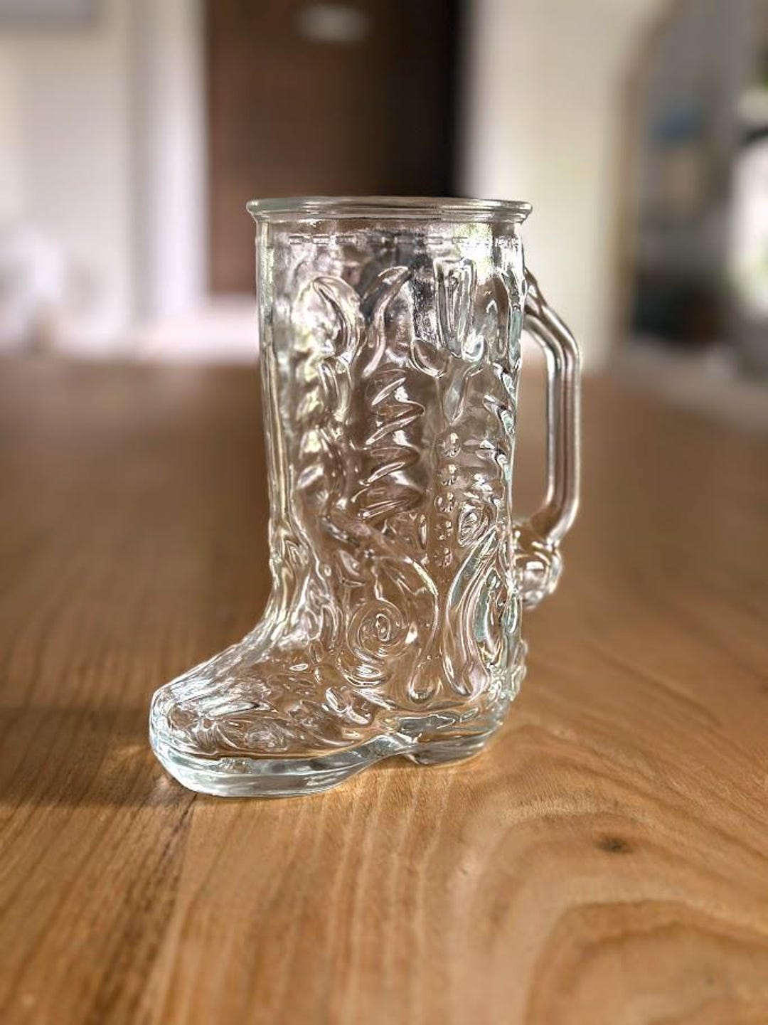 Vintage Cowboy Boot Beer Mug, Stein, Mexico, Cowboy Decor, Rustic Cabin ...