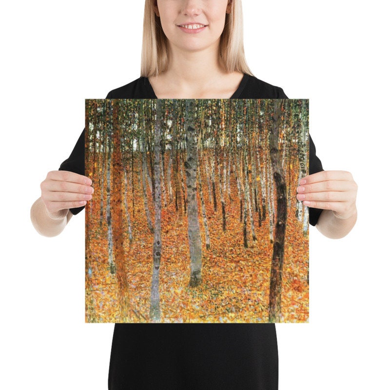 Beech Grove Igustav Klimt Symbolism Abstract Modern Art Giclée Quality ...
