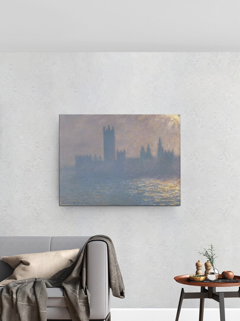 Houses of Parliament, Sunlight Effect (le Parlement Effet De Soleil ...