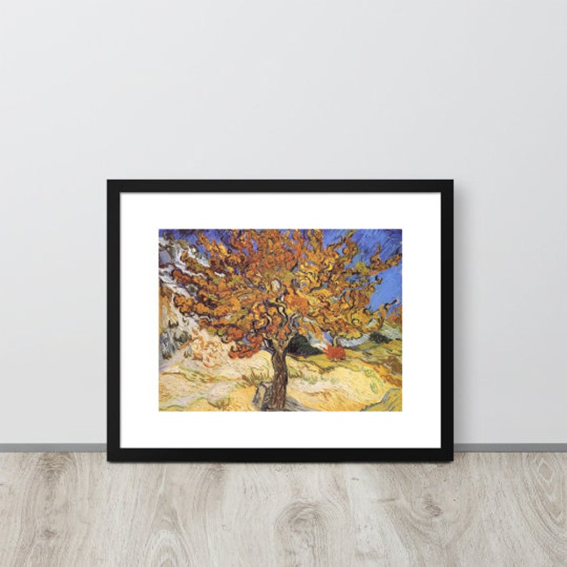 The Mulberry Treevincent Van Gogh Expressionism Abstract - Etsy