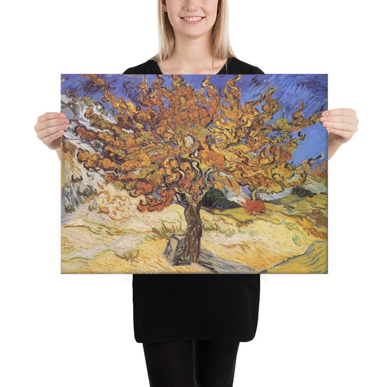 The Mulberry Tree--vincent Van Gogh Expressionism Abstract Modern Art ...