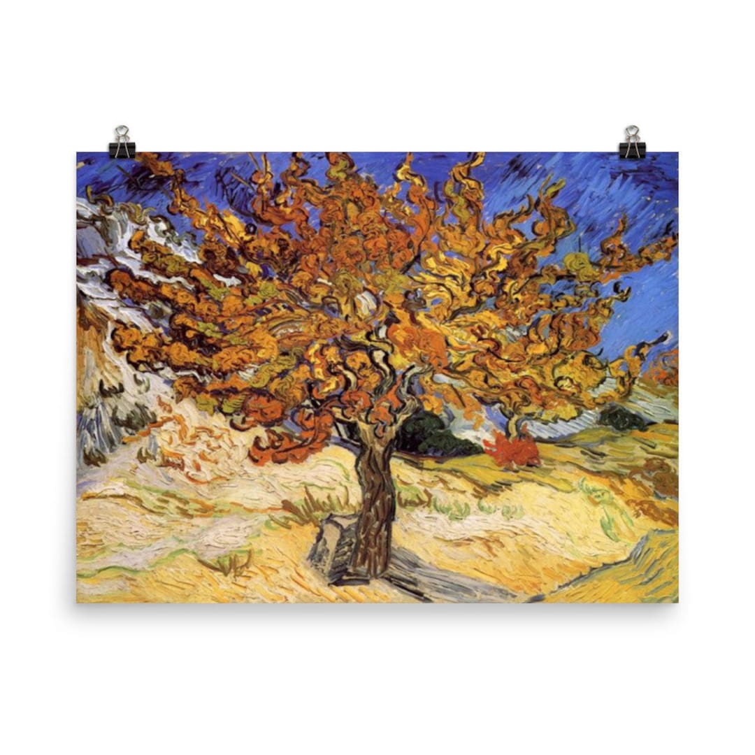 The Mulberry Tree--vincent Van Gogh Expressionism Modern Art Giclée ...