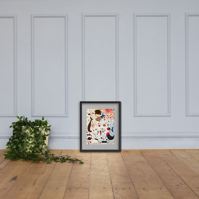 Ciphers and Constellations in Love With a Womanjoan Miro Abstract ...