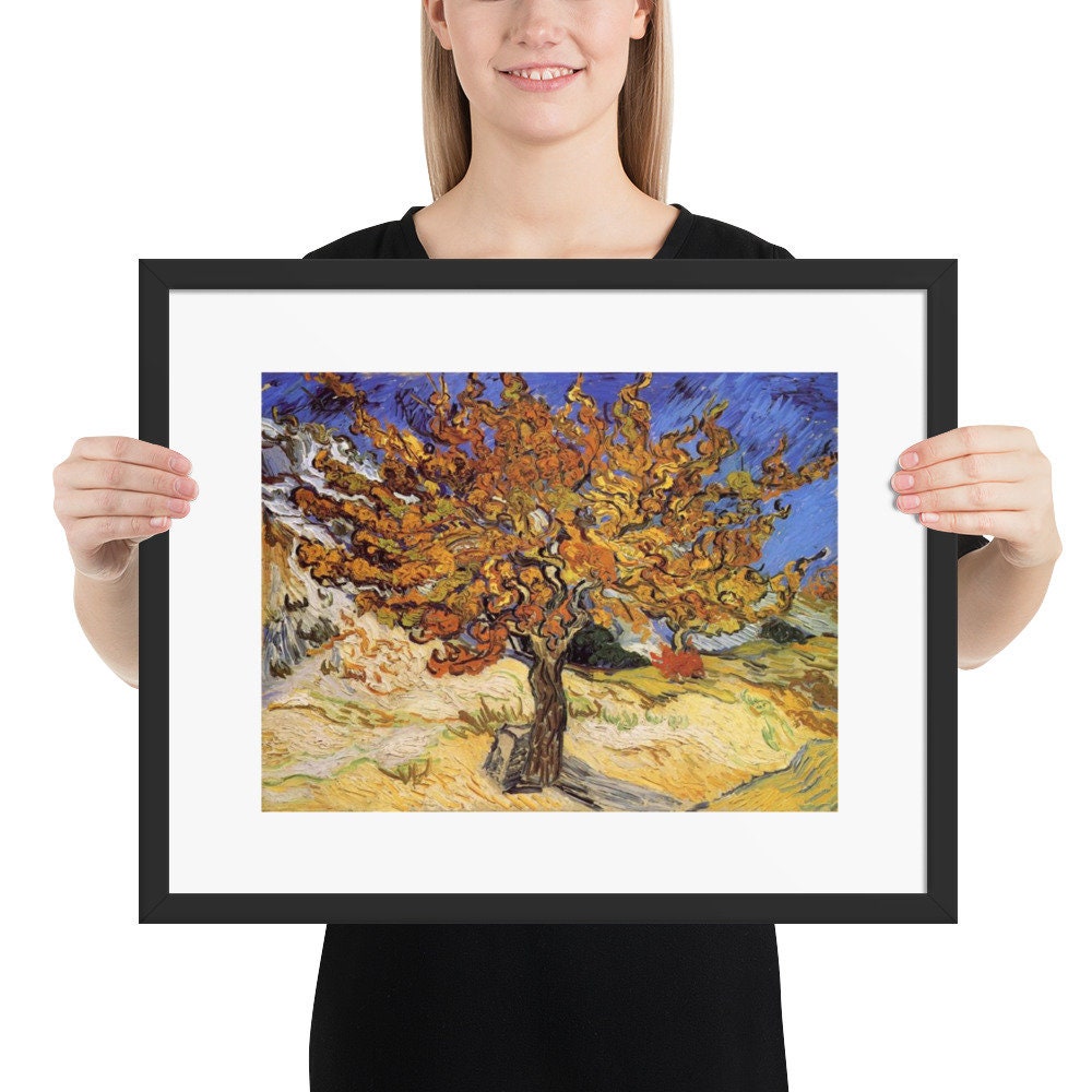 The Mulberry Treevincent Van Gogh Expressionism Abstract - Etsy