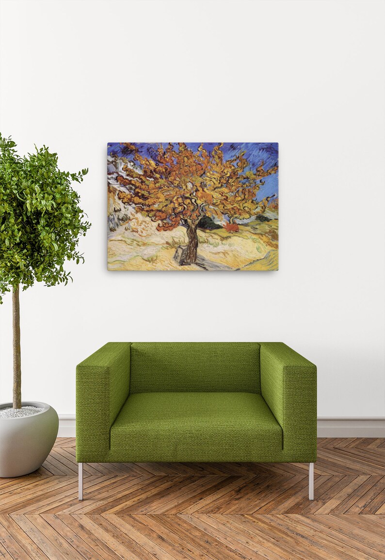 The Mulberry Tree--vincent Van Gogh Expressionism Abstract Modern Art ...
