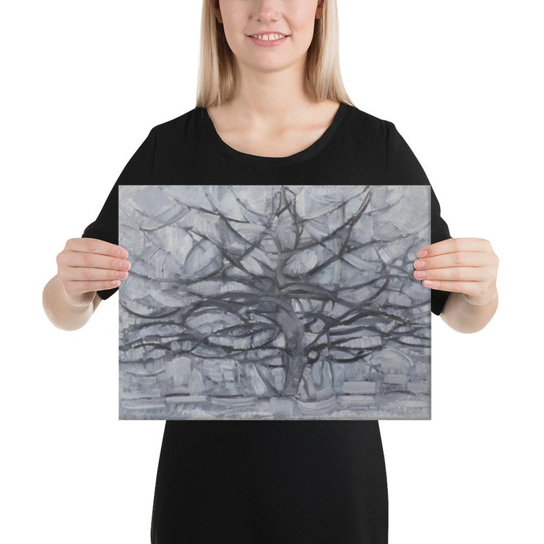 El árbol gris Piet Mondrian Postimpresionismo Arte moderno abstracto ...