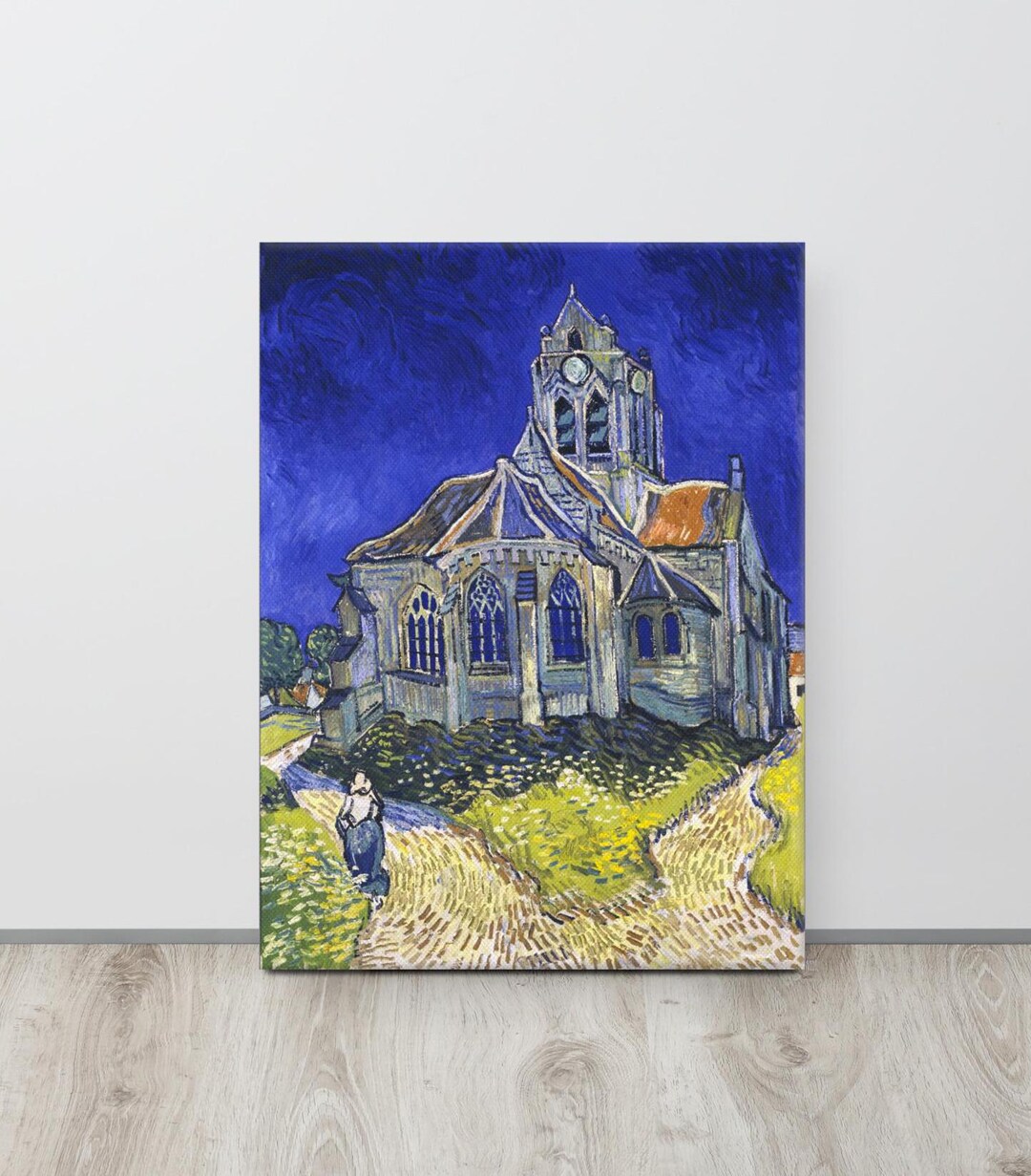 The Church in Auvers-sur-oise View From the Chevet--vincent Van Gogh ...