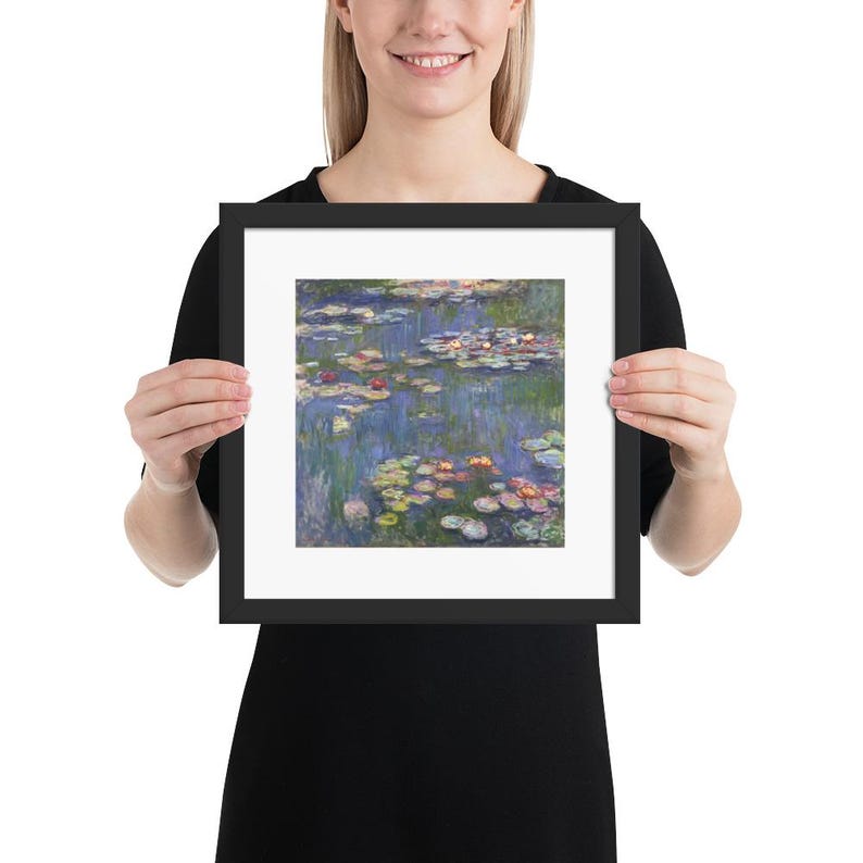 Water Lilies-1916--claude Monet Impressionism Abstract Modern Art ...