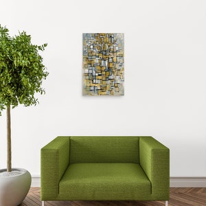Tableau No. 1--piet Mondrian Abstract Modern Art Giclée Quality Matte ...
