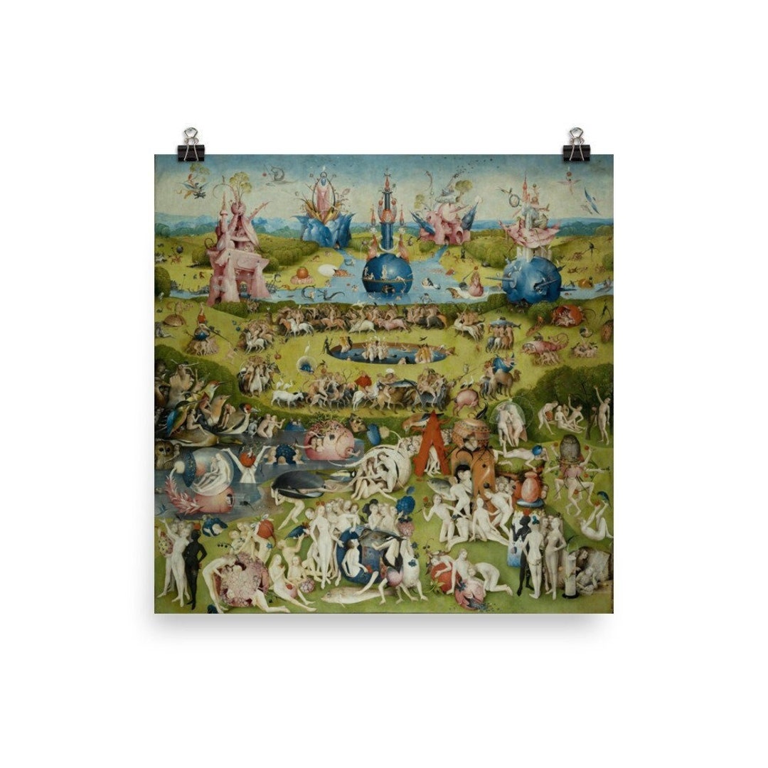 The Garden of Earthly Delights--hieronymus Bosch Giclée Quality Matte ...