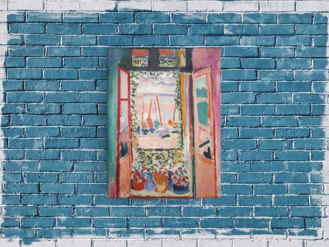 Open Window, Collioure--henri Matisse Abstract Early Modernism Fauvism ...