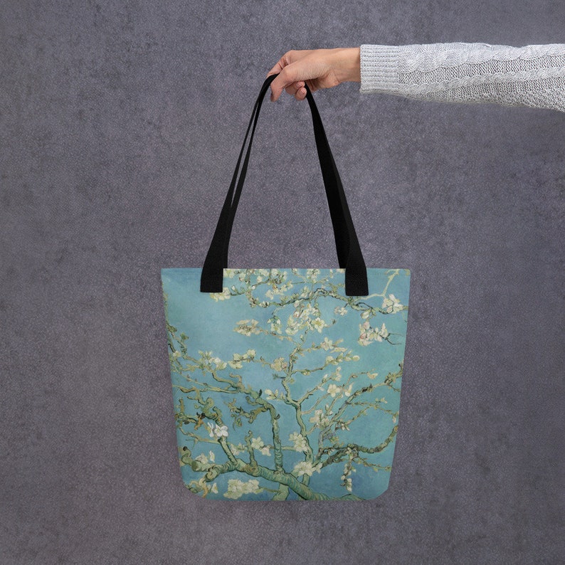 Almond Blossom: Vincent Van Gogh Expressionism Art Tote Shopping Bag ...