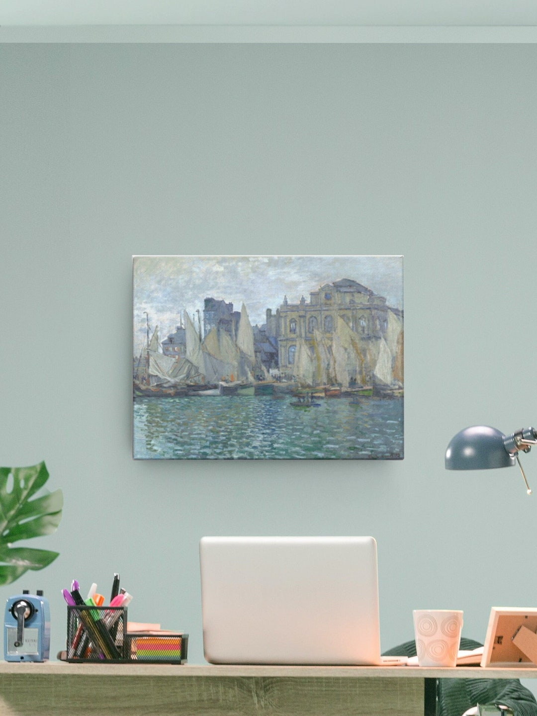 The Museum at Le Havre--claude Monet Abstract Impressionism Modern Art ...