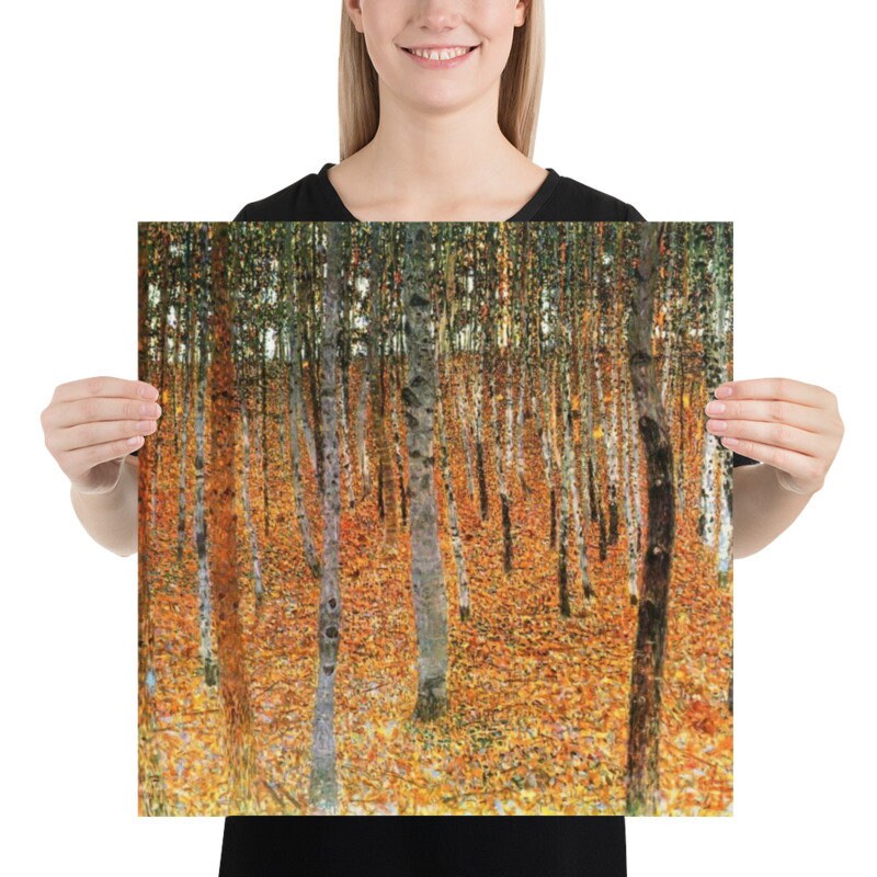 Beech Grove Igustav Klimt Symbolism Abstract Modern Art Giclée Quality ...
