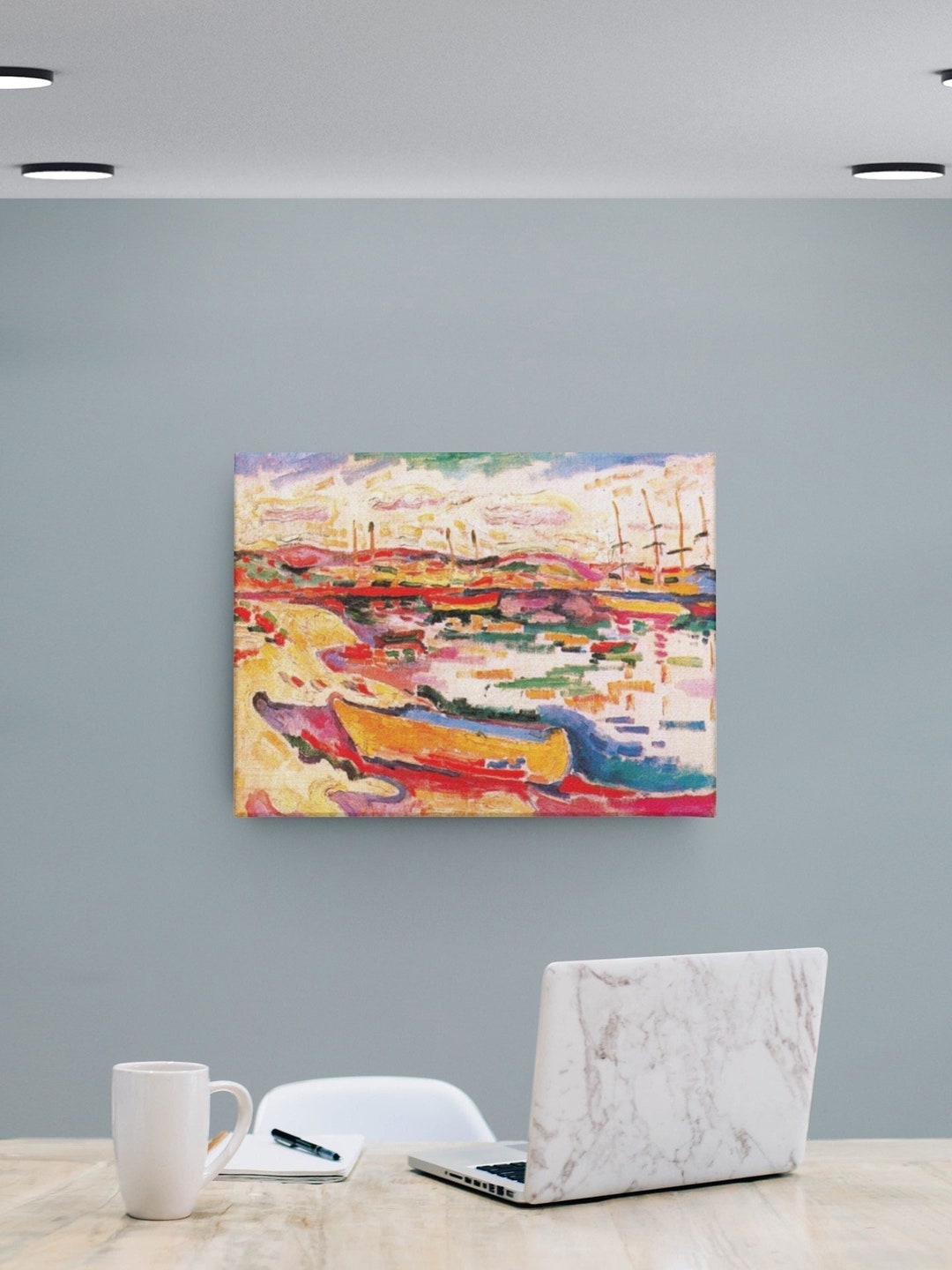 Landscape at La Ciotat (1907)--georges Braque Fauvism Abstract Modern ...