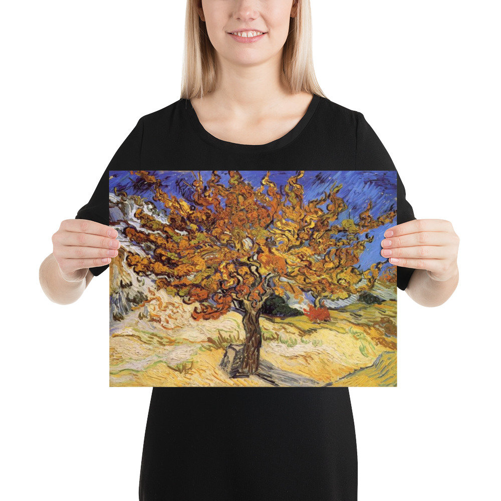 The Mulberry Tree--vincent Van Gogh Expressionism Modern Art Giclée ...