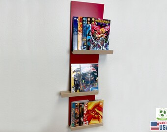 Floating Vertical Shelf - Etsy