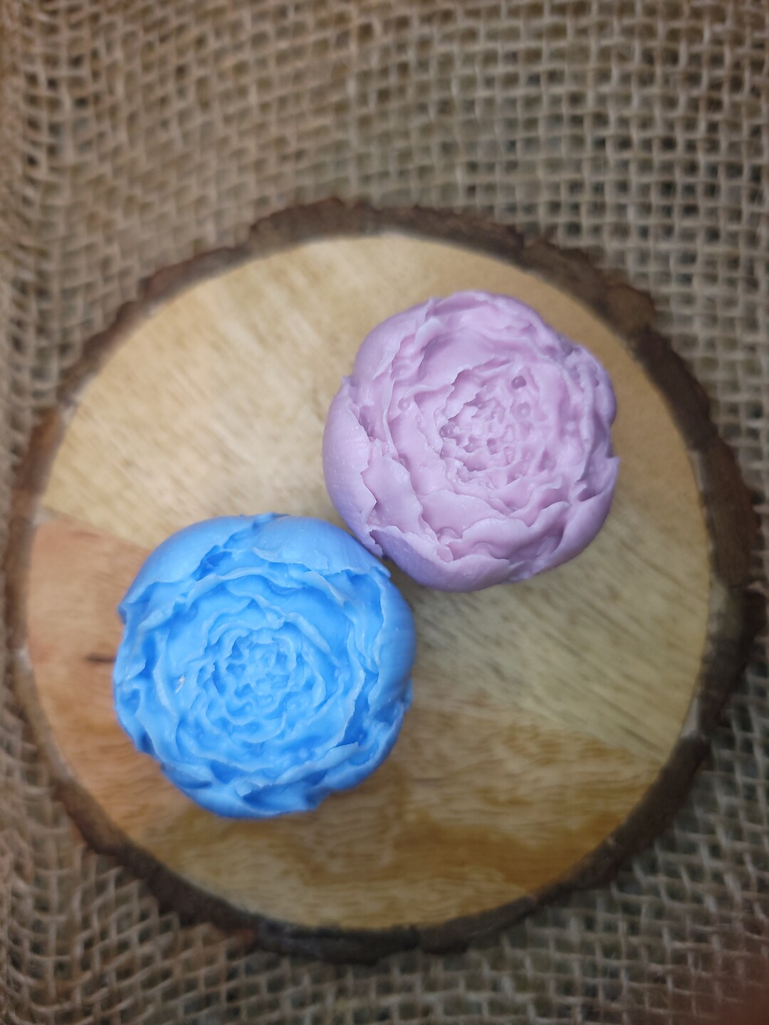 6 Peony Flower Soap, Party Flavor, Wedding Flavor, Gifts, Homemade ...