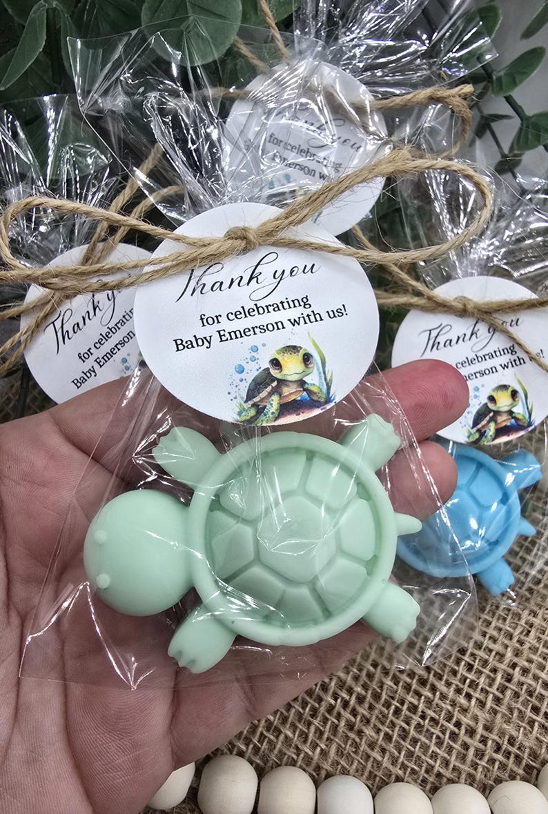 Turtle Soap Favors Turtley Greatful for You Favors Mini Soap Favors ...