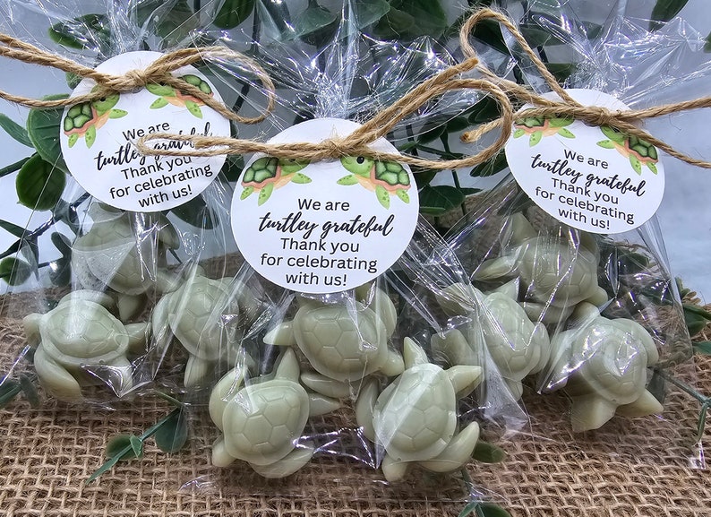 Mini Turtle Soap Favors Turtley Greatful for You Favors Mini Soap ...